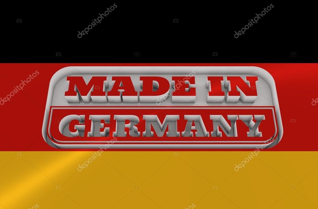 Engraved stamp with made in Germany text — Stock Photo © JEGAS_RA ...