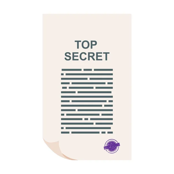 Top secret document Vector Images | Depositphotos
