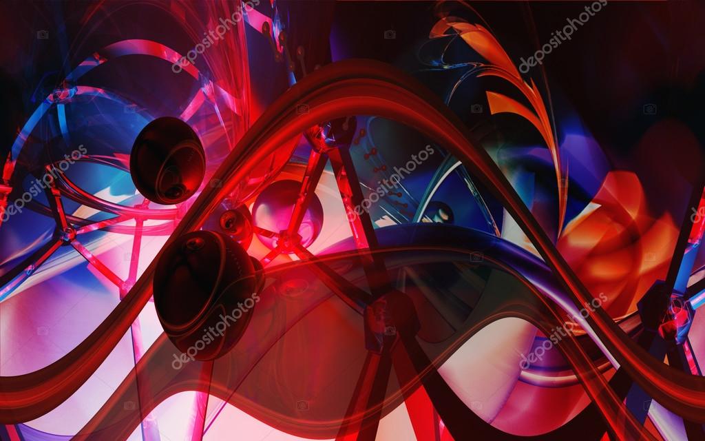 Abstract computer generated background — Stock Photo © leon_traut #69715323