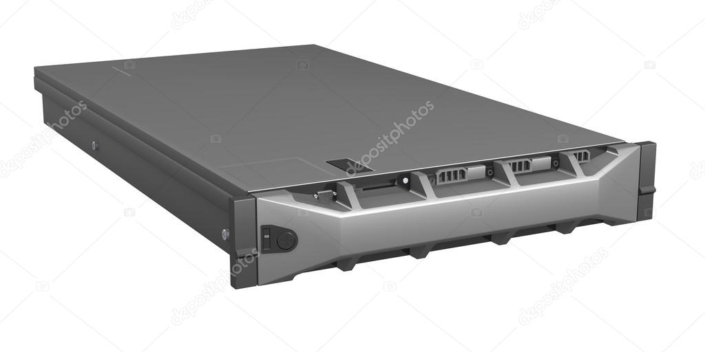 Server isolated on white background — Stock Photo © baibaz #55523253