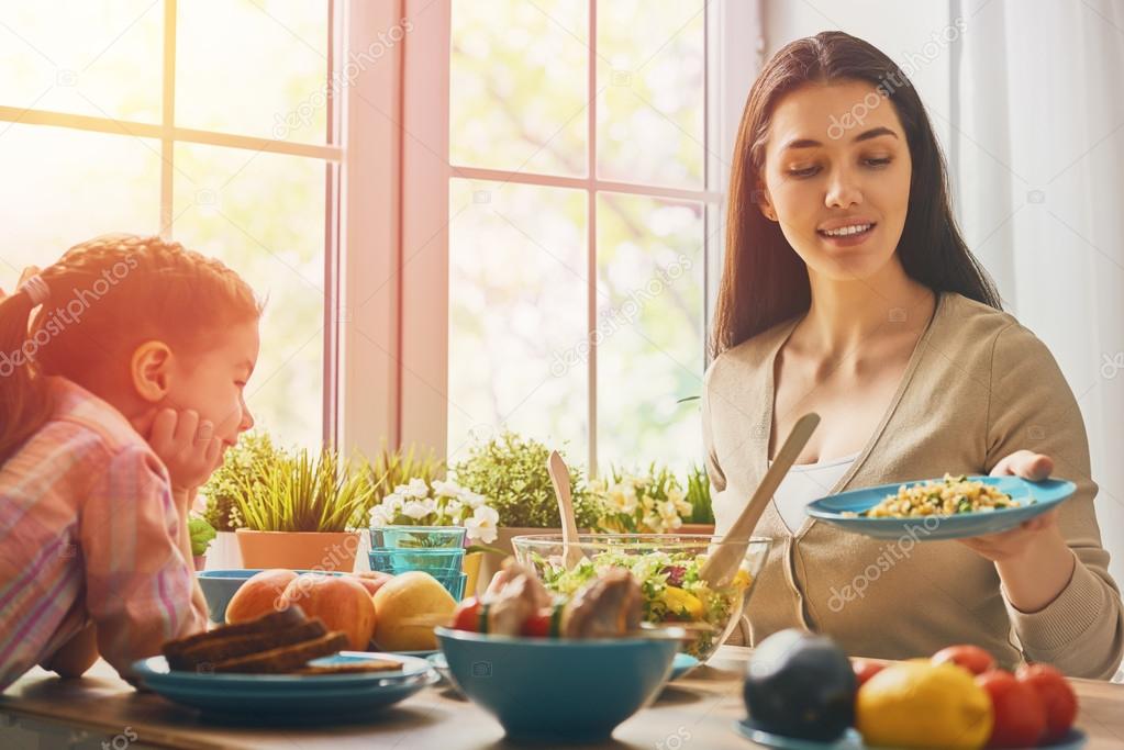 Family having dinner — Stock Photo © choreograph #114775038