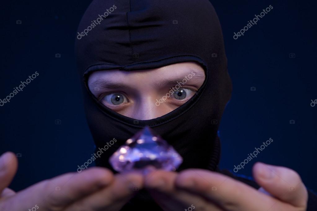 Theif Girl Wearing Black