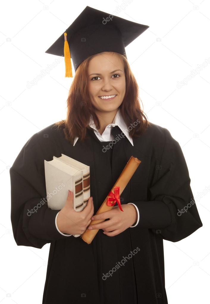 Young woman graduation — Stock Photo © andreyuu #54774809