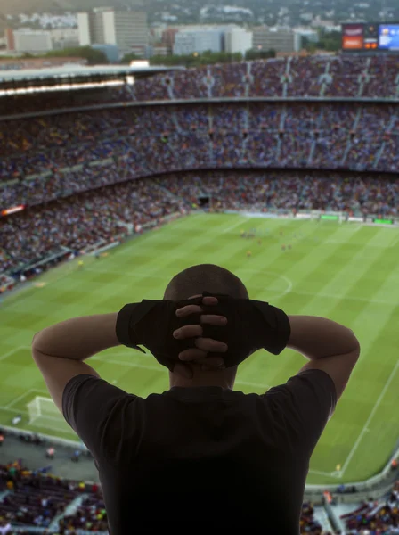 Happy soccer fans — Stock Photo © andreyuu #45673931