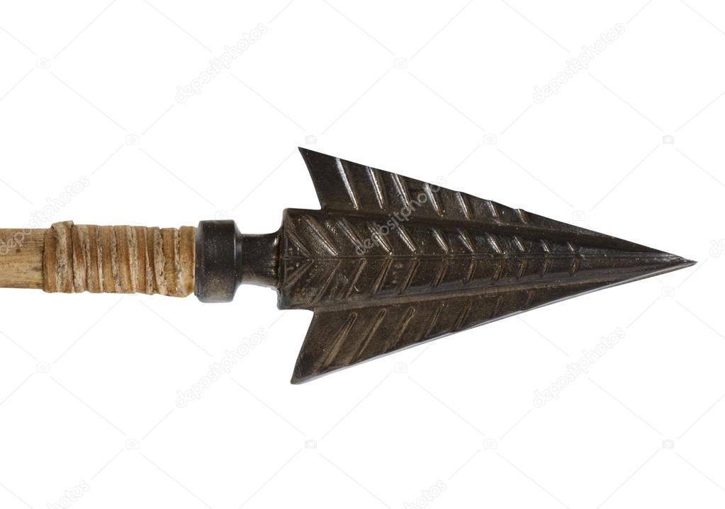 Antigua punta de flecha antigua — Foto de stock © andreyuu #69327903