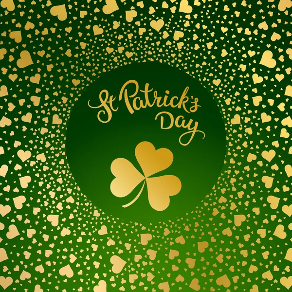 Clovers, beer and original lettering St. Patricks Day Stock Vector by ...