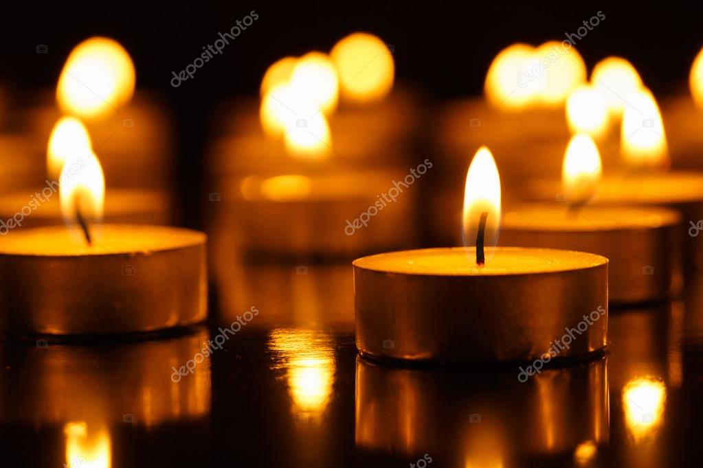 Many burning candles Stock Photo by ©vlad_star 93557556