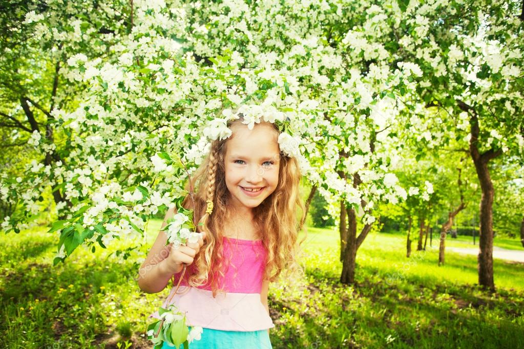 Child at spring — Stock Photo © TatyanaGl #104608928