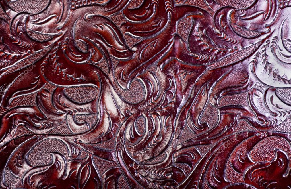 Tooled Leather Background
