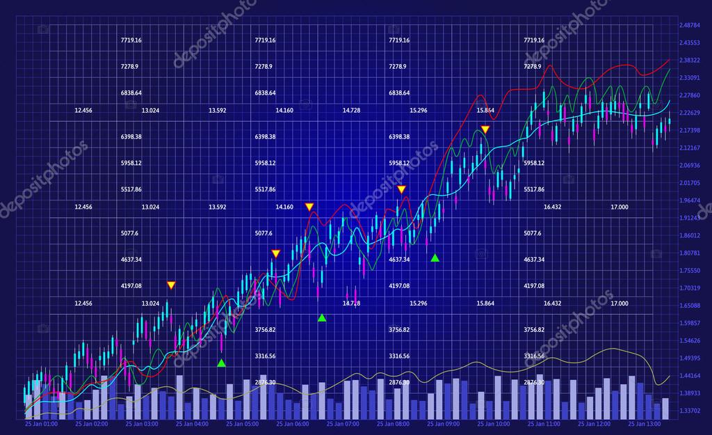 Business stock exchange chart graph Stock Vector Image by ©Crable75 ...