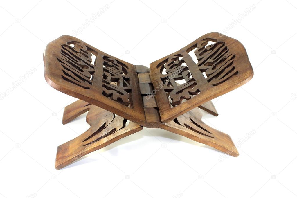 Quran wooden stand Stock Photo by ©photooasis 59091815