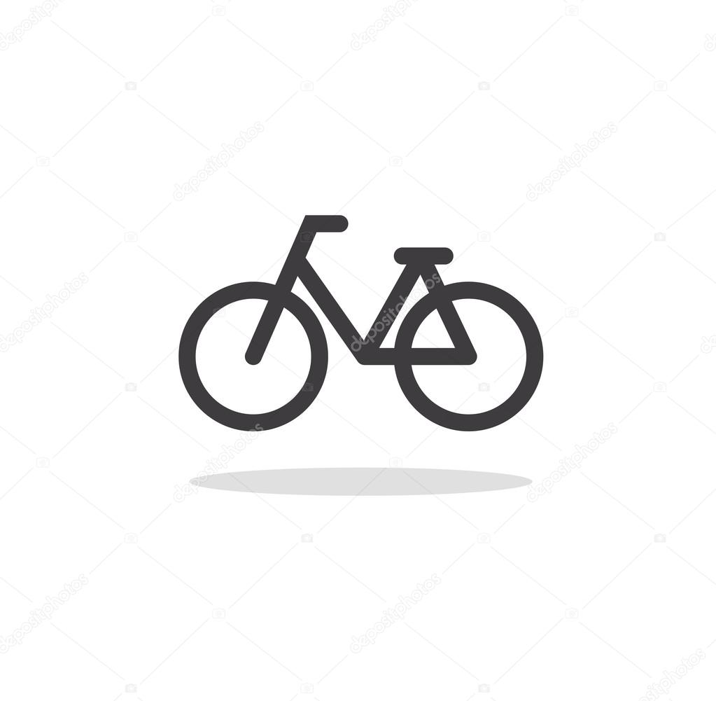 fiets pictogram en symbool — Stockvector © marish #110113304