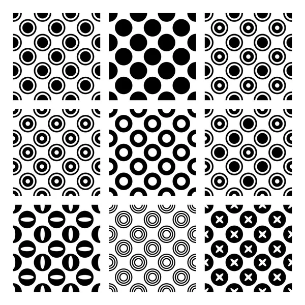 100,000 Mono circles pattern Vector Images | Depositphotos