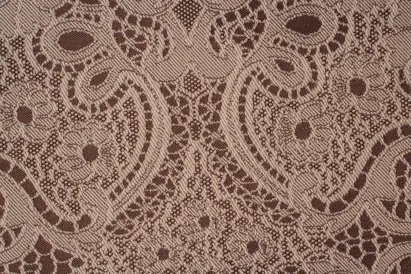 Texture lace fabric. lace on white background studio — Stock Photo ...