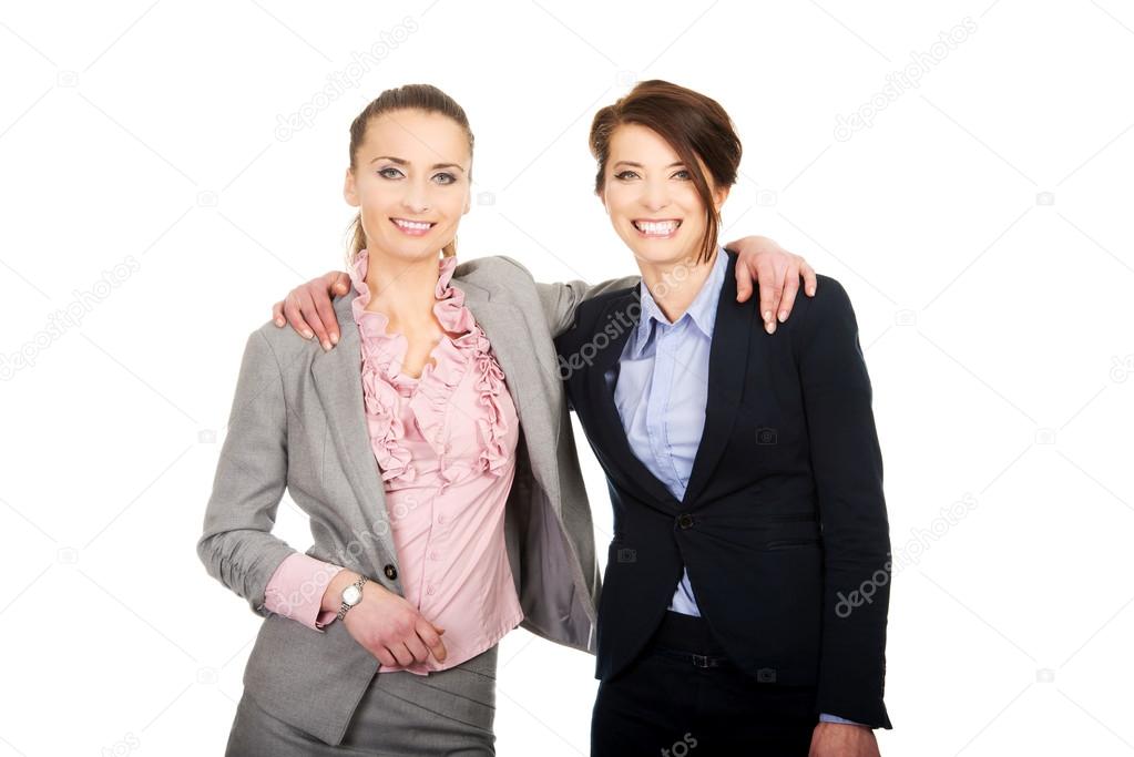 Two women embracing each other. — Stock Photo © piotr_marcinski #111254118