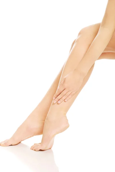 Female fit legs Stock Photo by ©piotr_marcinski 55931343