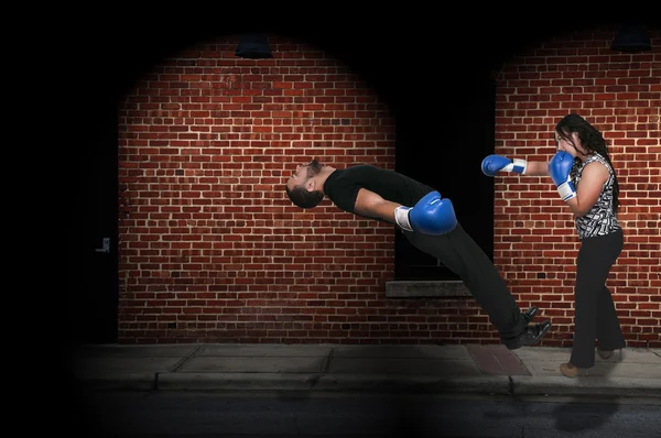 Knock down boxing Stock Photos, Royalty Free Knock down boxing Images ...