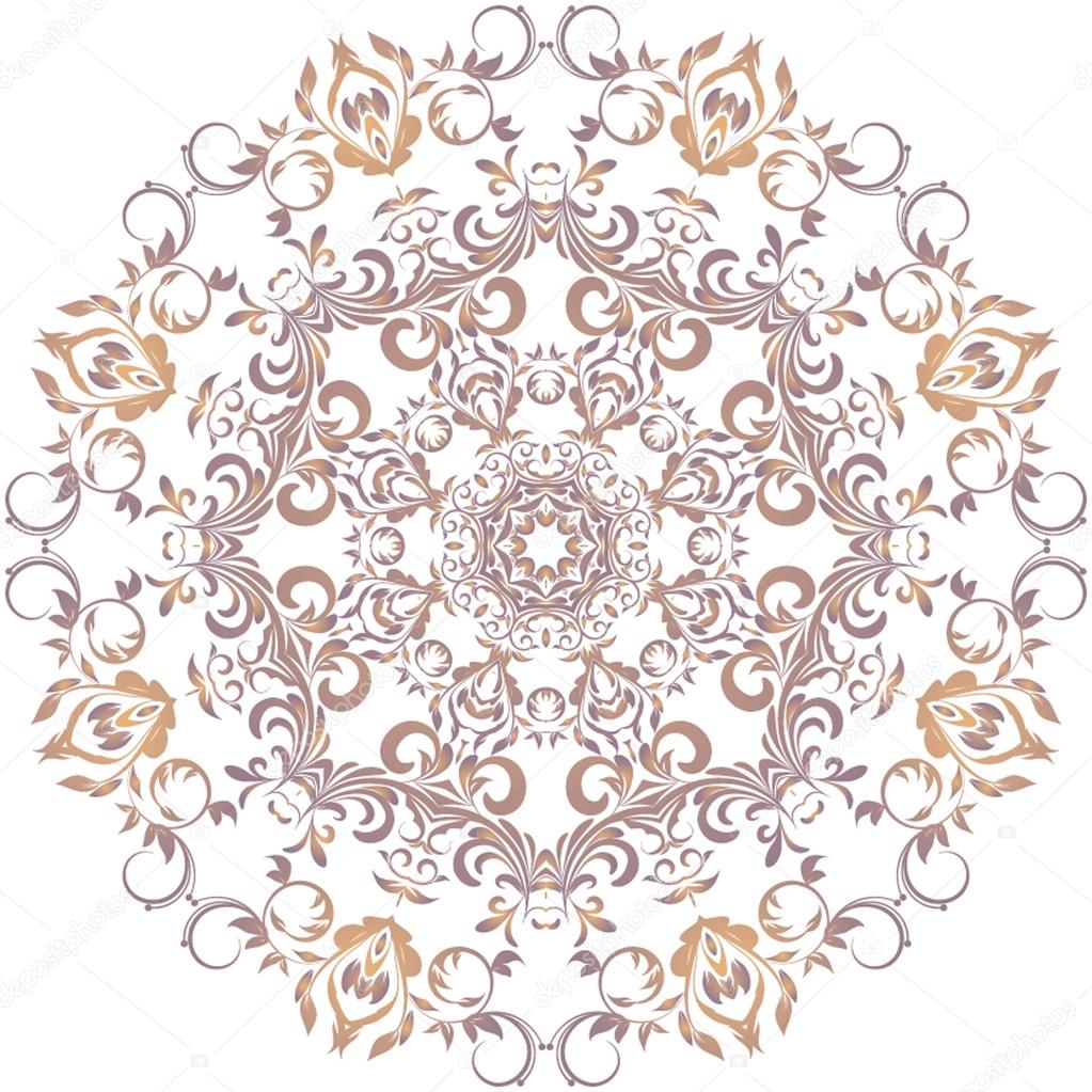 Decorative Rosettes pattern Stock Vector by ©Mary1507 63273631