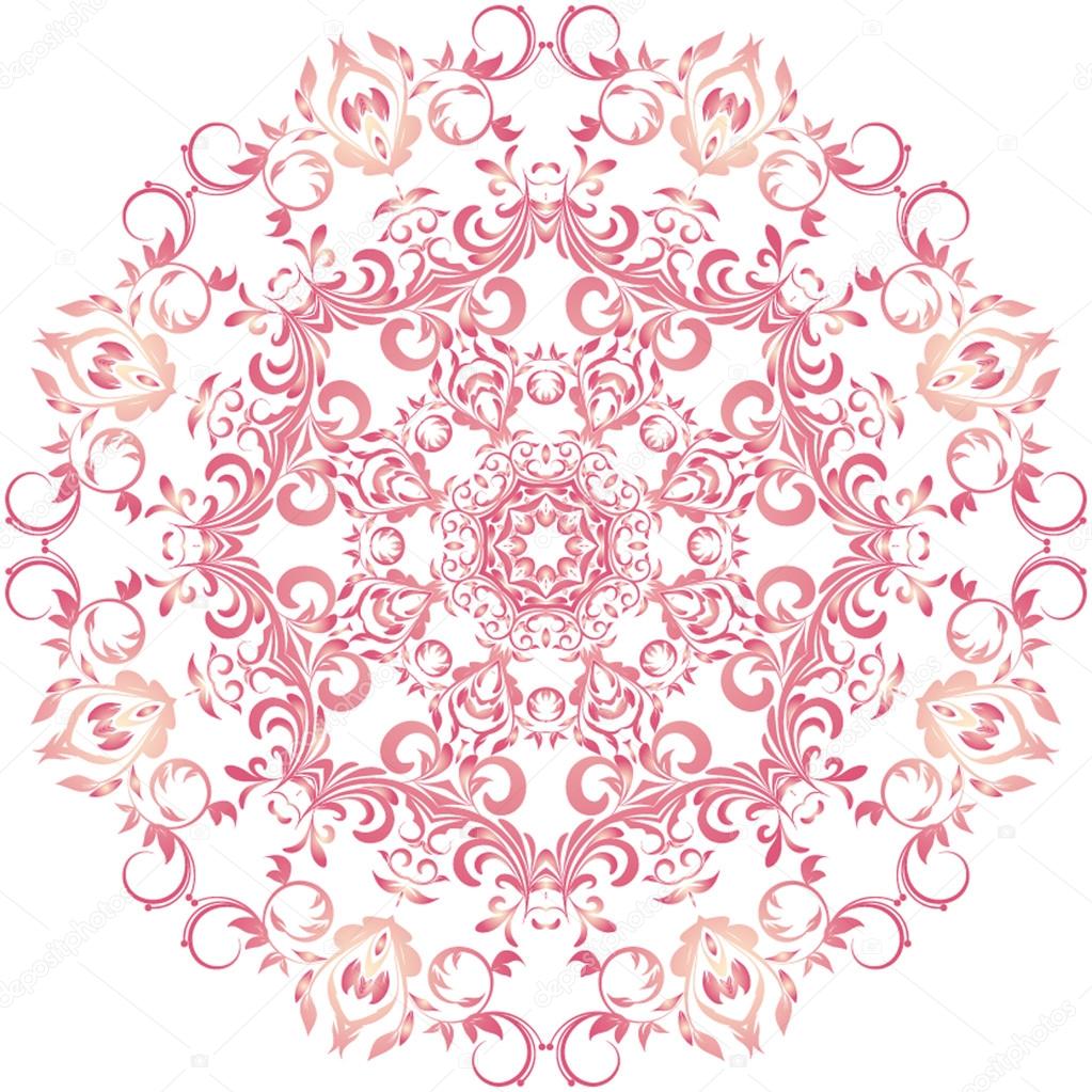 Decorative Rosettes pattern — Stock Vector © Mary1507 #63274061