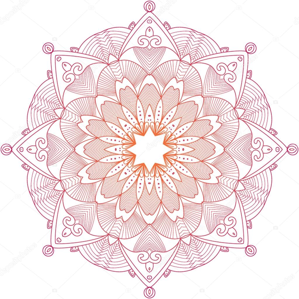 Decorative Rosettes pattern Stock Vector by ©Mary1507 70213565
