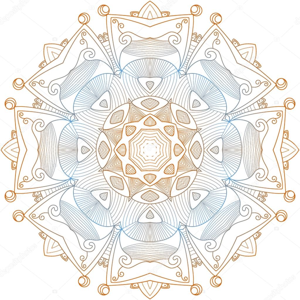 Decorative Rosettes pattern Stock Vector by ©Mary1507 70213647
