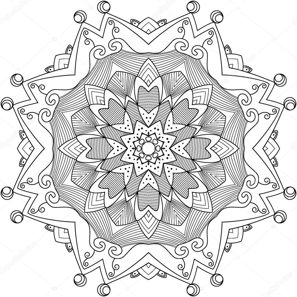 Decorative Rosettes pattern Stock Vector by ©Mary1507 70213649