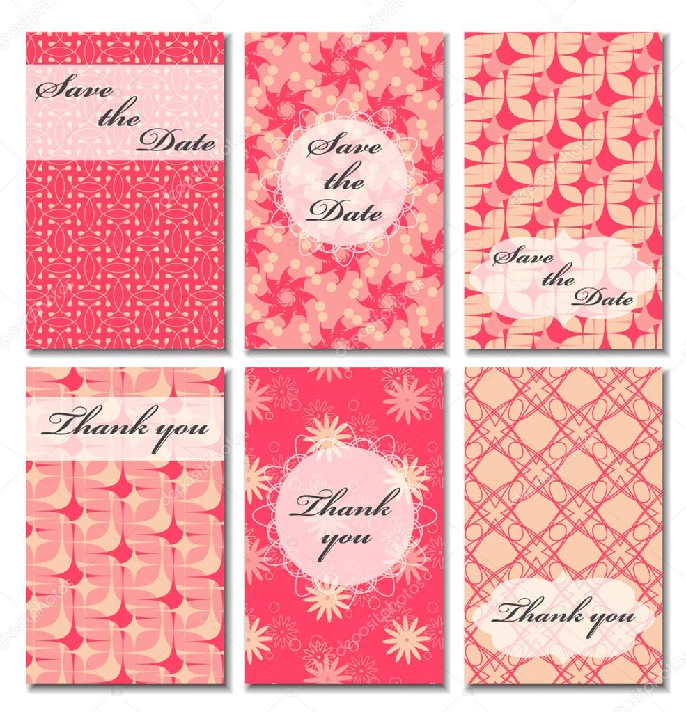 Card templates with seamless patterns Stock Vector by ©Mary1507 86913398