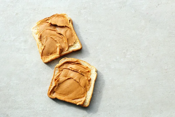 peanut butter toasts - Stock Image - Everypixel