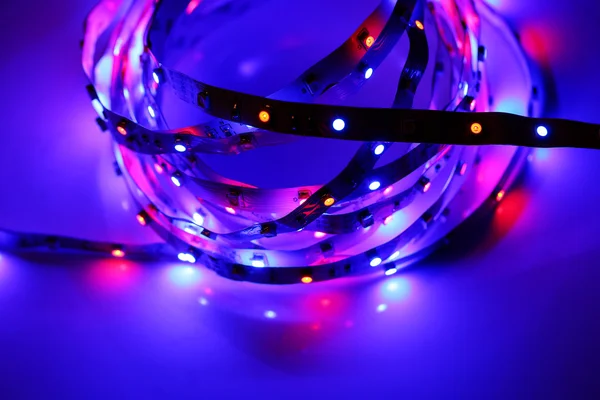 Led lights close-up - Stock Image - Everypixel