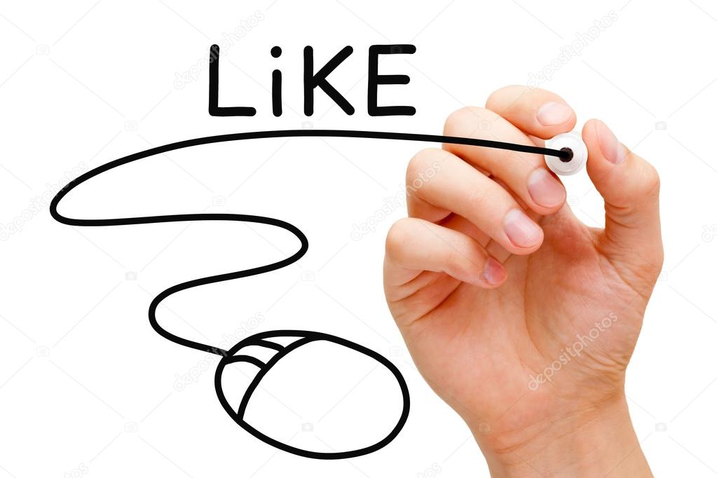 Like Mouse Concept — Stock Photo © ivelin #73879007