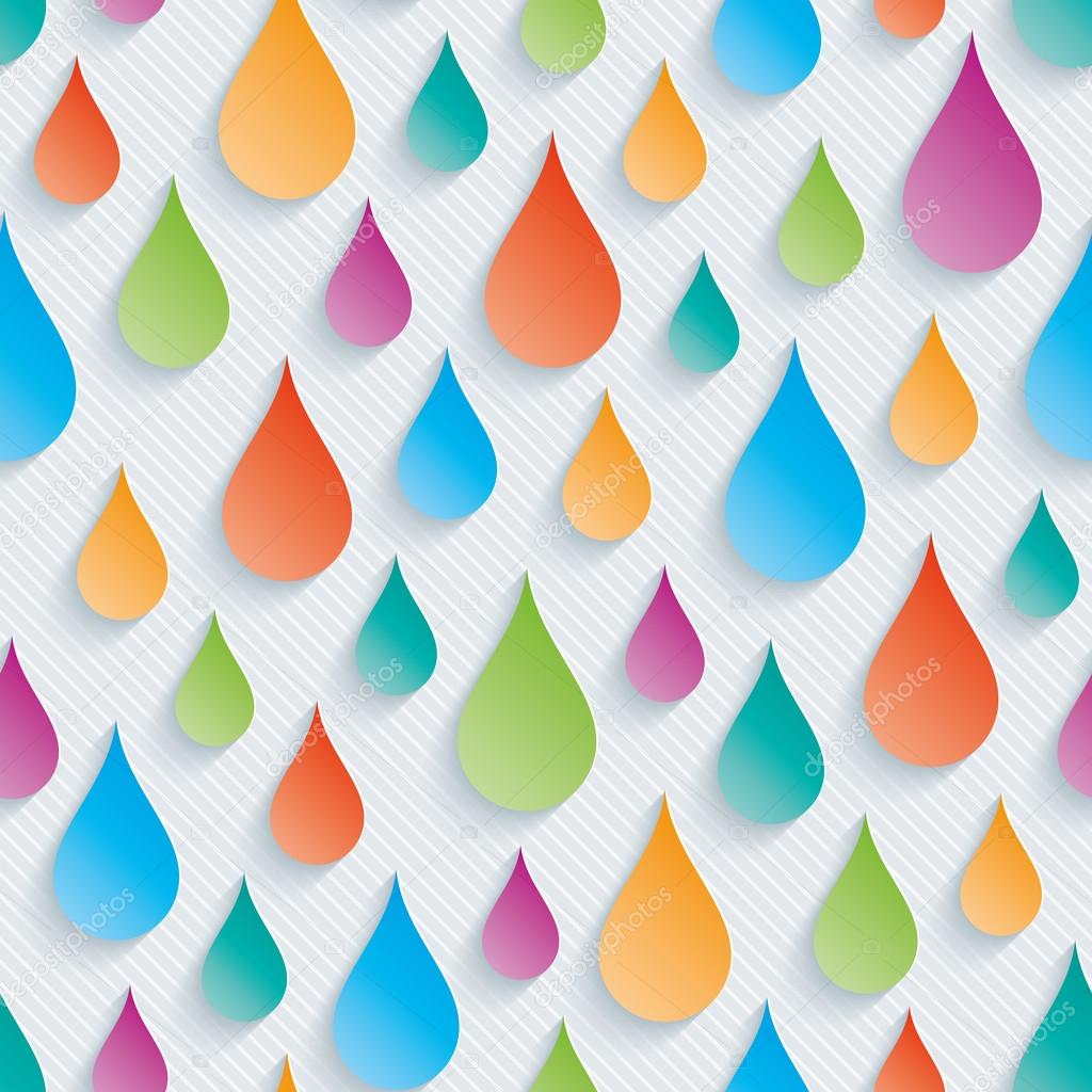 Colorful raindrops walpaper. Stock Vector Image by ©almagami #72949667