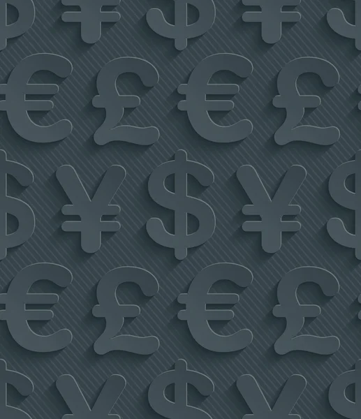 Light gray currency symbols wallpaper. ⬇ Vector Image by © almagami ...