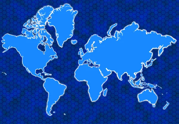 World map blue Stock Photos, Royalty Free World map blue Images ...