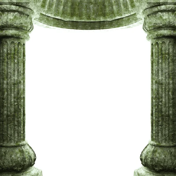 Vector stone columns and arch ⬇ Vector Image by © icetray | Vector ...