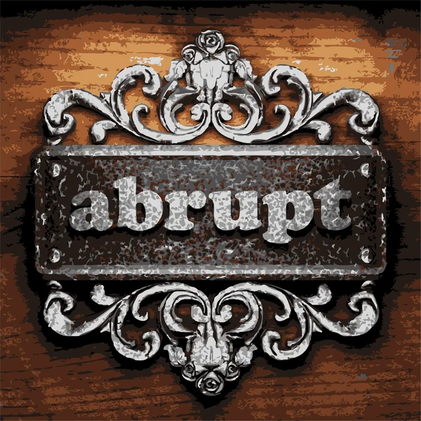 Abrupt Stock Vectors, Royalty Free Abrupt Illustrations | Depositphotos®