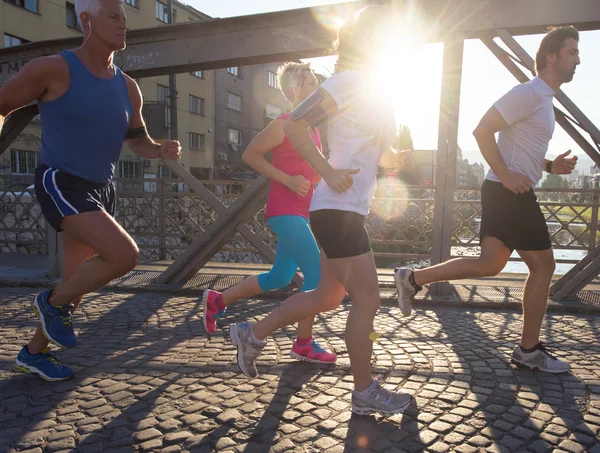People group jogging - Stock Image - Everypixel