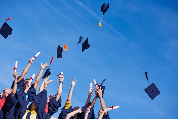 High school graduates students - Stock Image - Everypixel