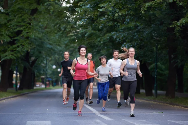 People group jogging - Stock Image - Everypixel