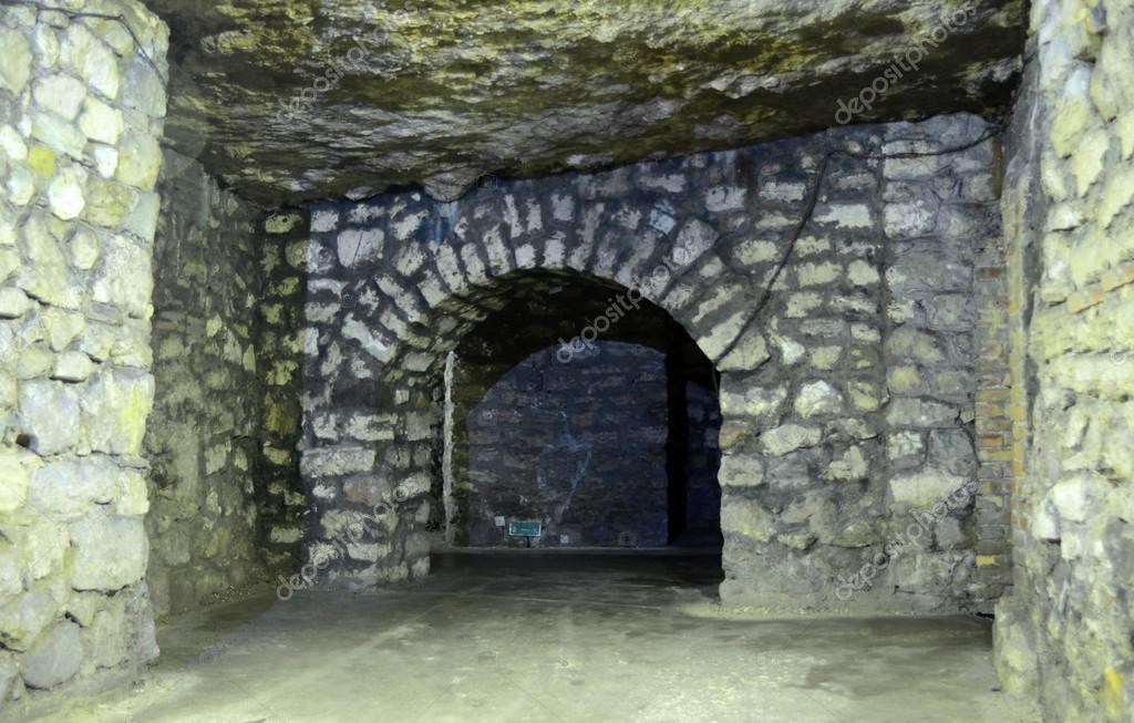 The Labyrinth of Buda Castle — Stock Photo © tony4urban #85025724