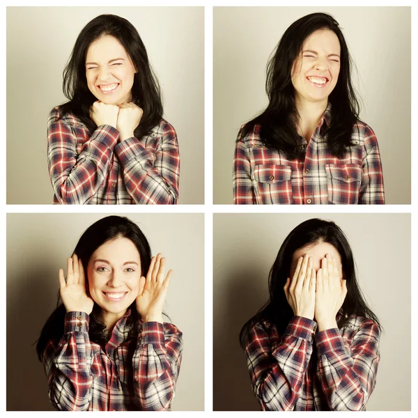 Different facial expressions Stock Photos, Royalty Free Different ...