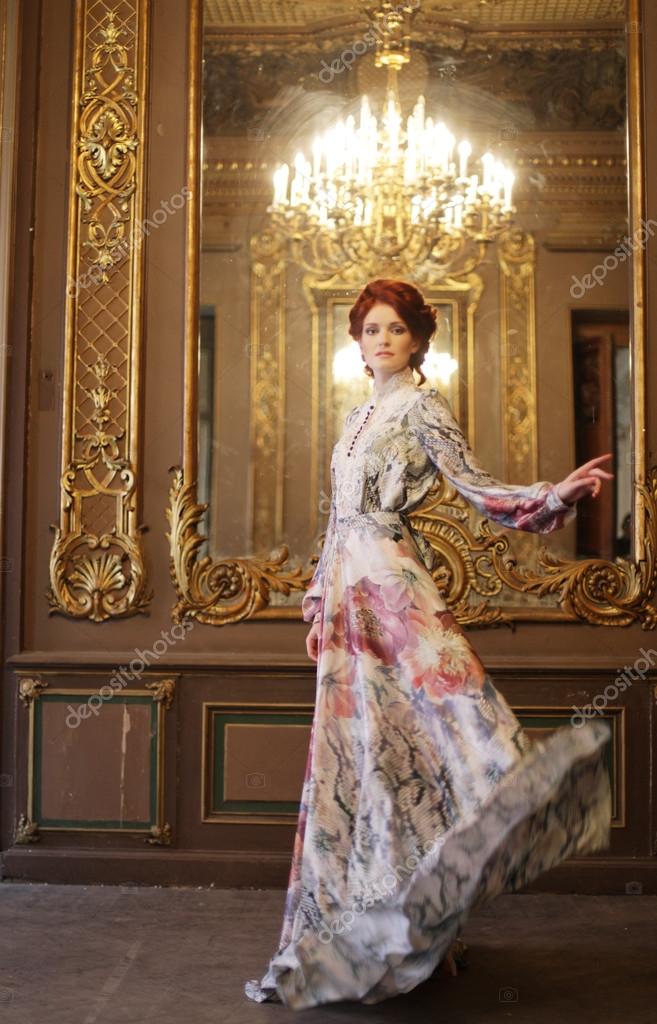 Portrait of young beautiful lady Stock Photo by ©kanareva 74972393