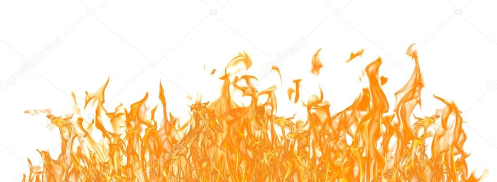 Yellow fire long strip Stock Photo by ©Dr.PAS 55496149