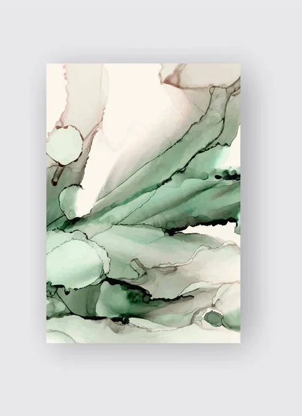 Alcohol Ink Vector Texture Banner Fluid Ink Abstract Background Art ...