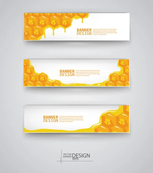 Honeycomb header Vector Art Stock Images | Depositphotos