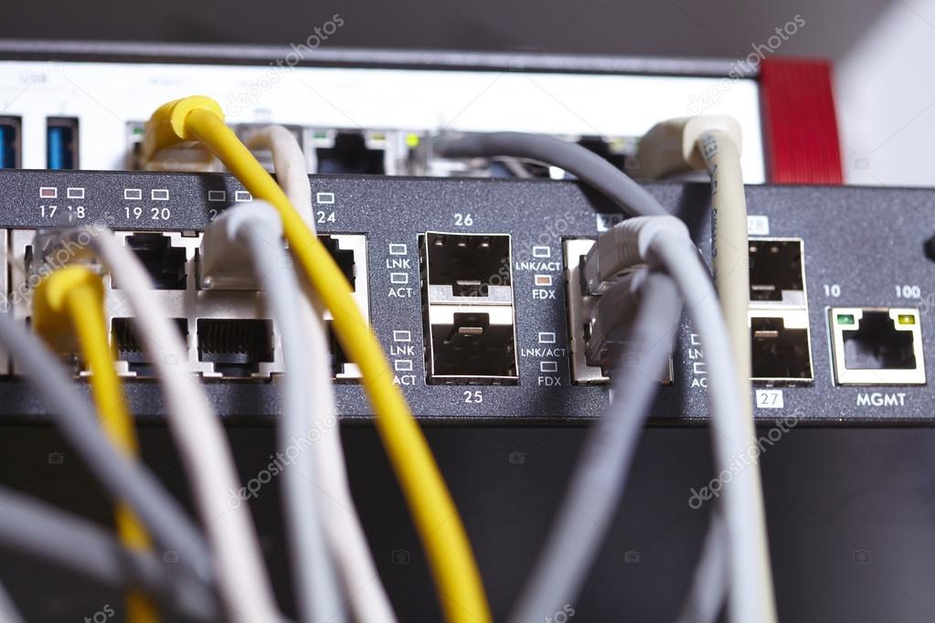 Network cables Stock Photo by ©strelok 55878883