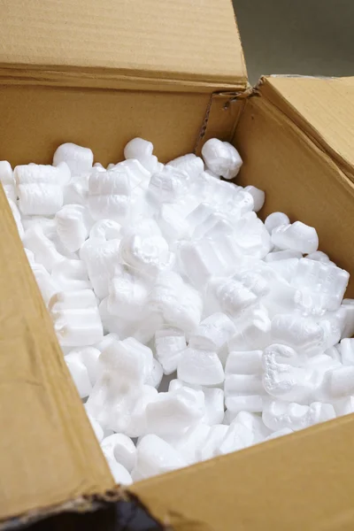 Packing box with packaging filling - Stock Image - Everypixel