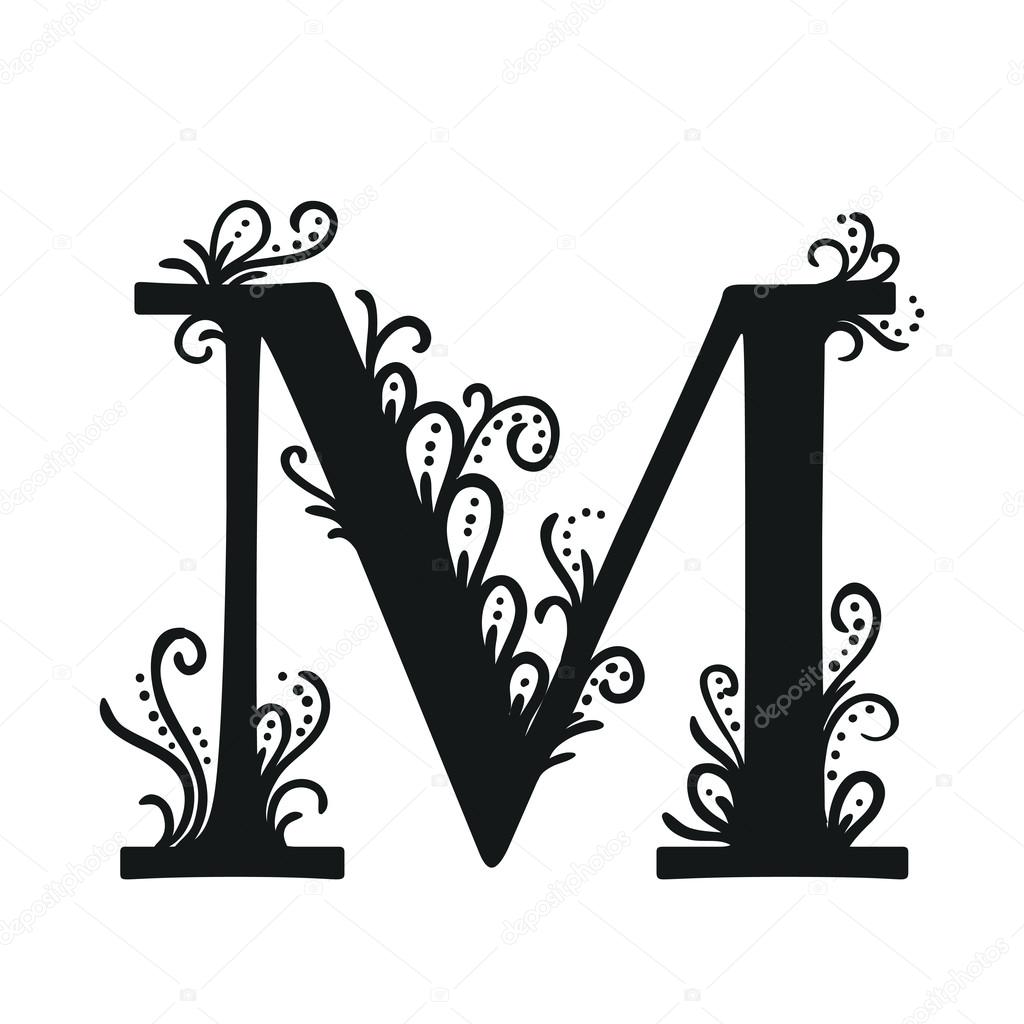 M Stilizzata Tattoos