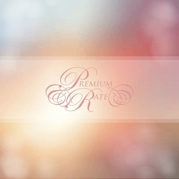 Premium rate lettering Stock Vector by ©OlleVita 68235521