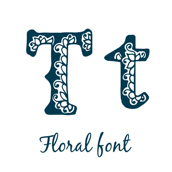 The Letter T In Different Fonts