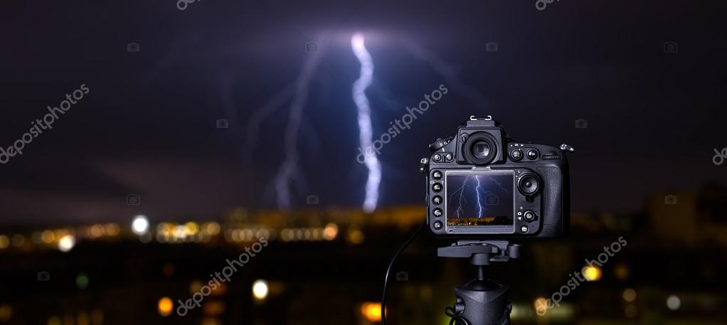 Digital camera the night view. — Stock Photo © REDPIXEL #102871224